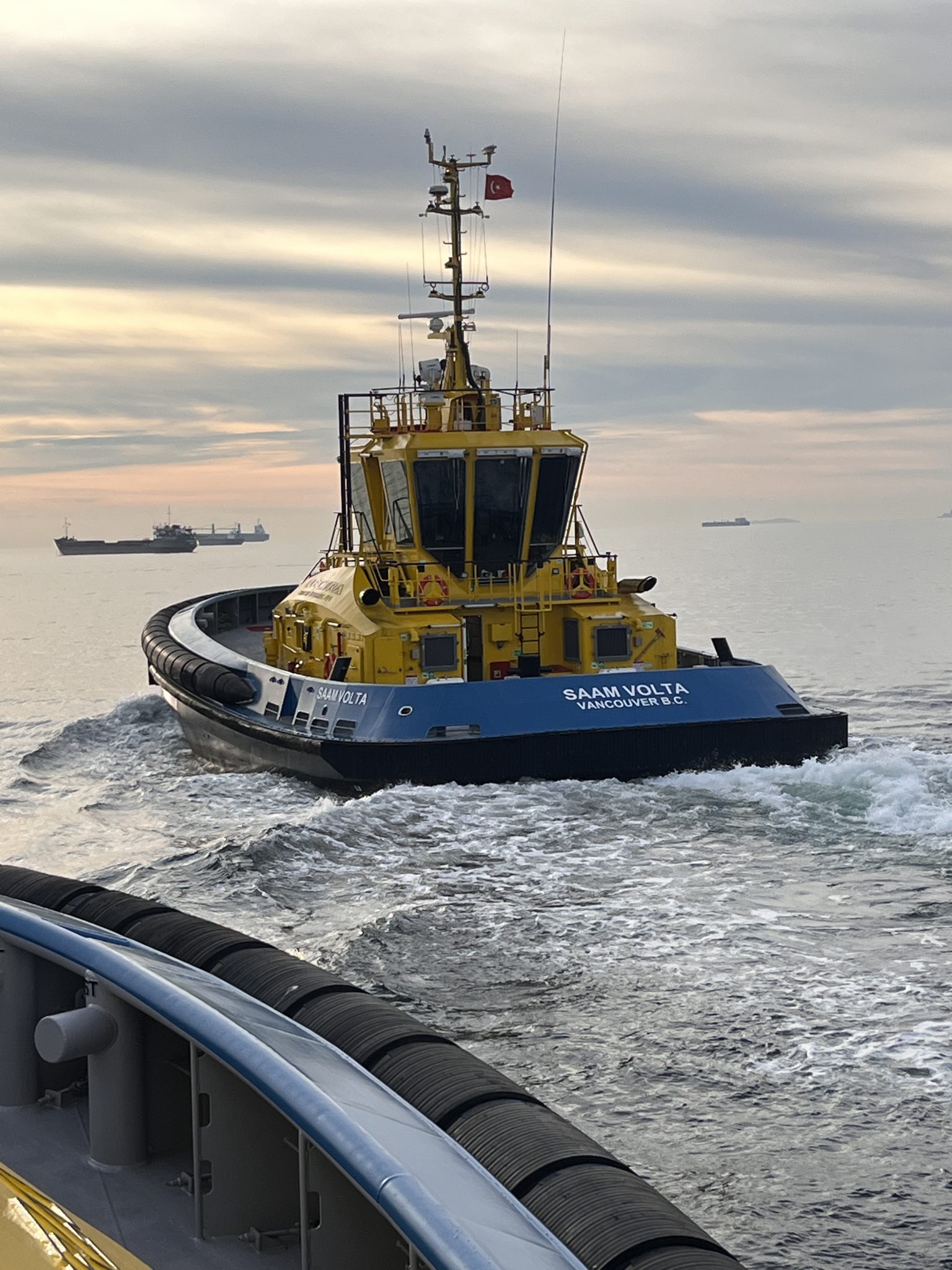 SAAM Towage receives first two electric tugs for Canadian fleet ...