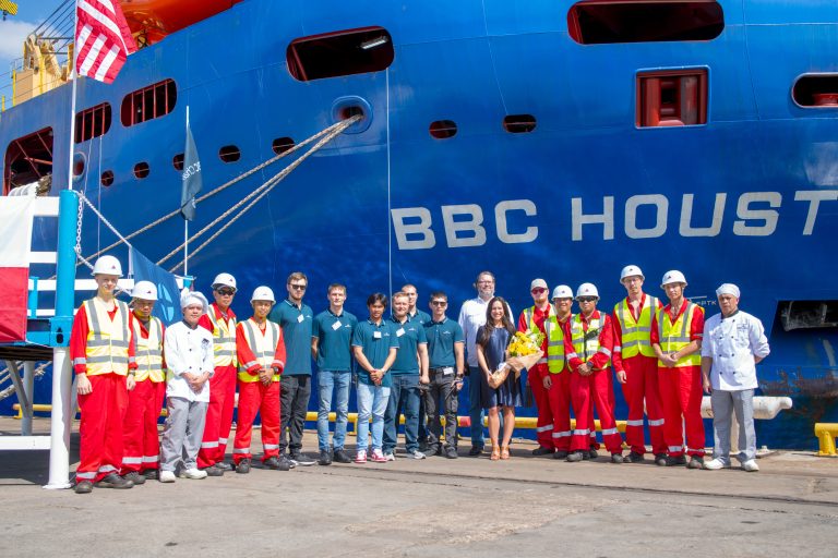 BBC HOUSTON christened in the port of Houston - Maritime Magazine