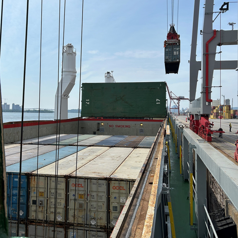 First direct ocean freight to Port of Montreal from Vietnam - Maritime ...