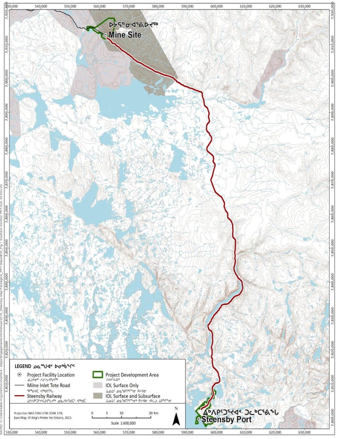 Baffinland moving forward with railway component of Mary River project ...